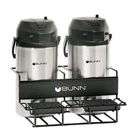 Bunn 15" Universal Airpot Rack with 2 Lower Racks Displays and Sponge ...